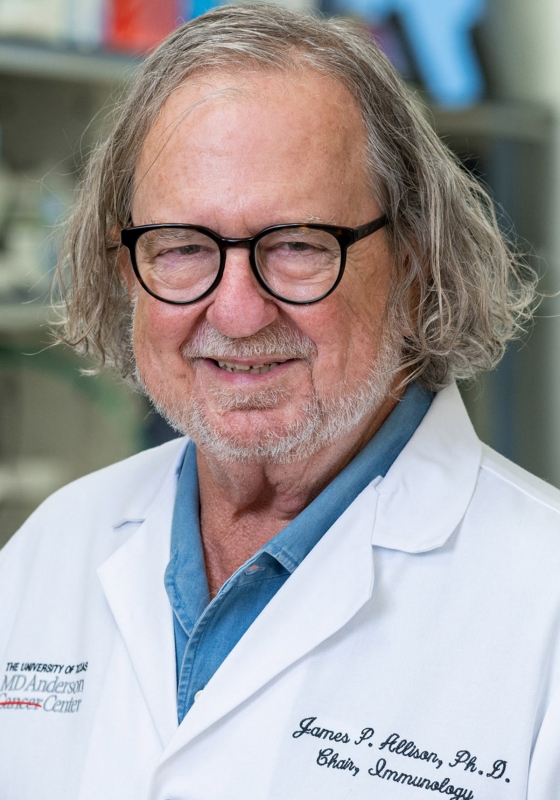 James P. Allison, Ph.D., Immunotherapy Researcher | MD Anderson Cancer ...